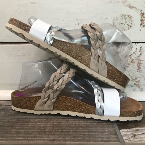 Biostep | Shoes | Biostep Leather Slide Sandals Made In Spain 75 | Poshmark